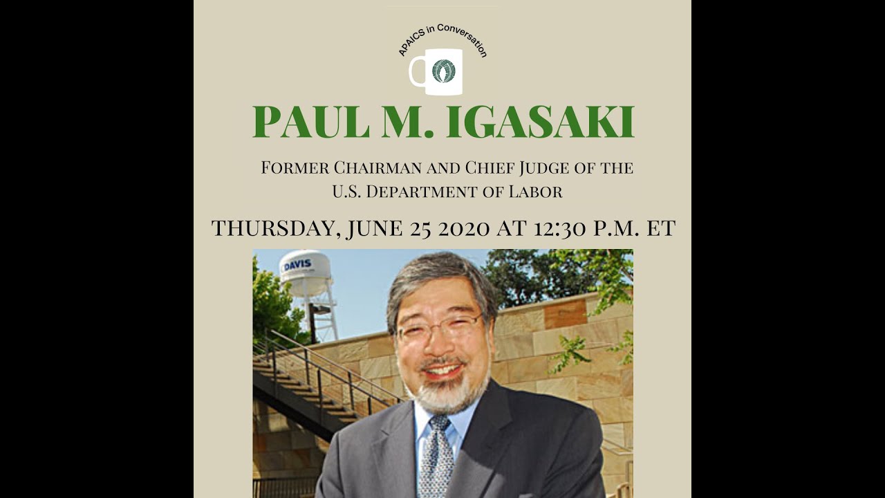 APAICS In Conversation - Paul M. Igasaki - YouTube