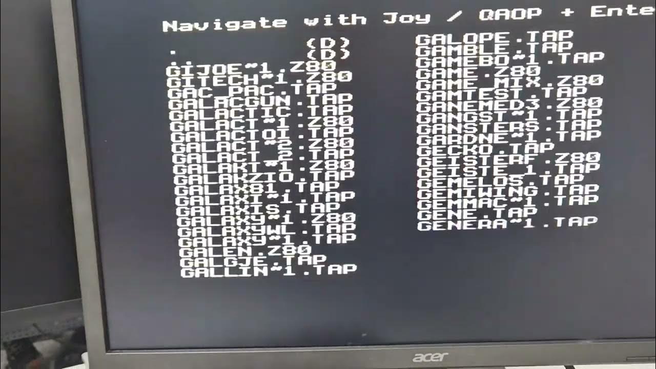 ZX Spectrum Harlequin G - YouTube