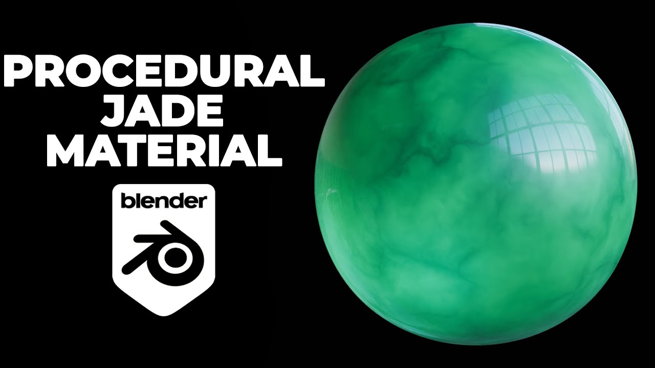 Jade material in Blender - YouTube