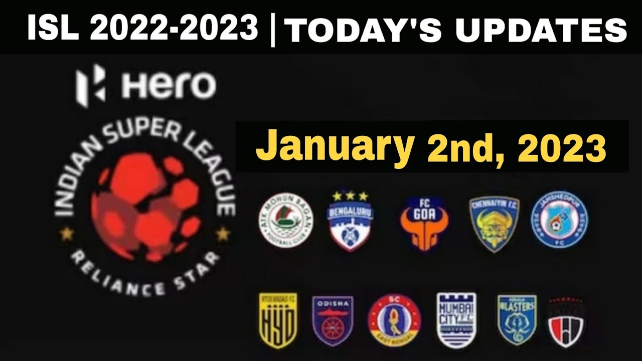 ISL 2023 Points Table Today | Hero ISL Points Table | ISL Points - YouTube