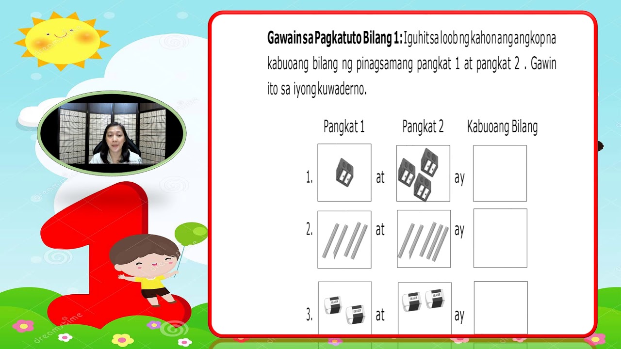 Mathematics Week 1(2nd Quarter) - Pagsasama-sama ng Bilang( Addition ...