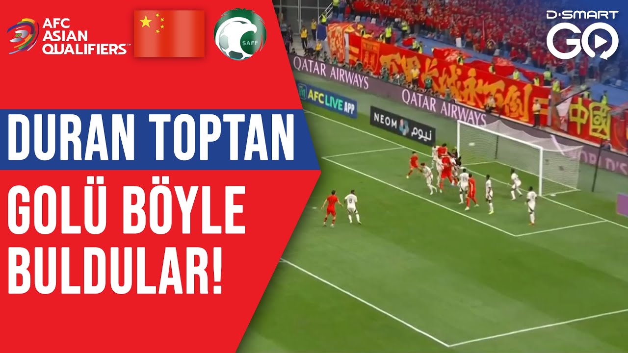 GOL: 14' Ali Lajami (KK) | Çin 1-0 Suudi Arabistan | Dünya Kupası Asya ...