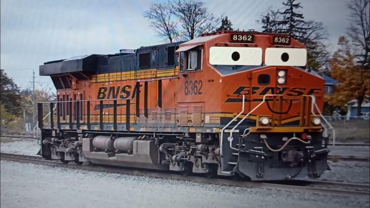 Dr. Mark the BNSF ES44C4 H3 8362 - YouTube