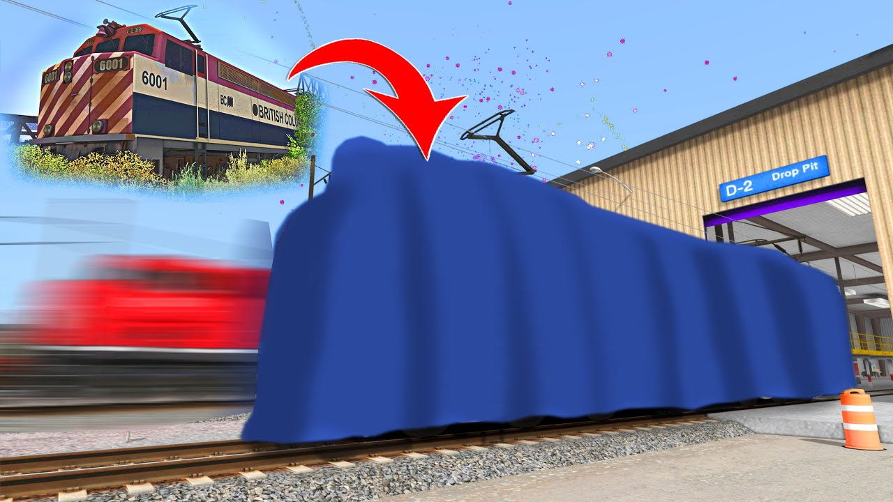 BC Rail Restoration, GMD GF6C Abandoned! - YouTube