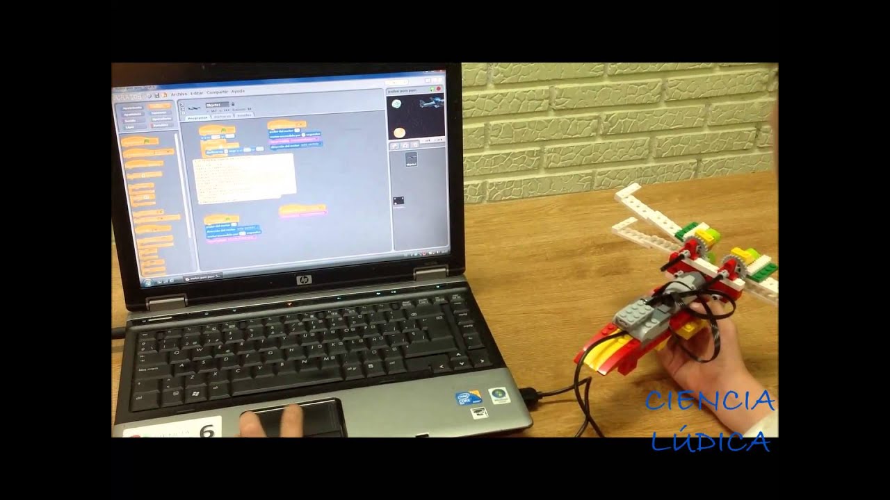 Lego Wedo X-Wing programado con Scratch - YouTube