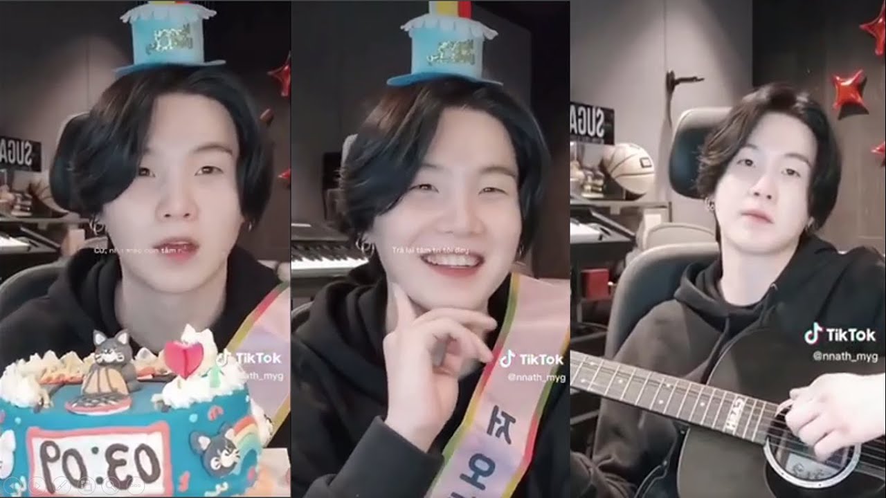 Happy Birthday MIN YOONGI~~ - YouTube