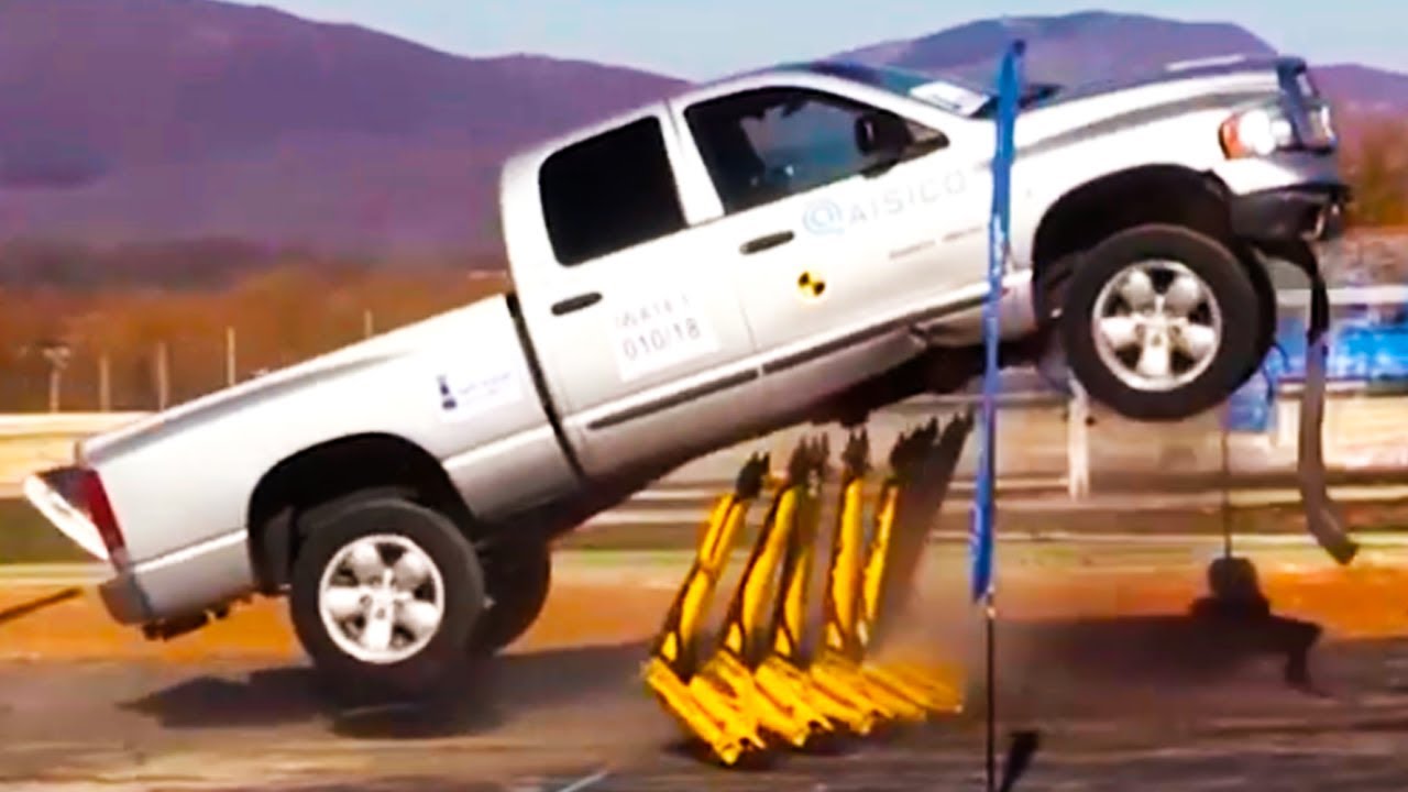 Crash tests and unusual inventions - YouTube