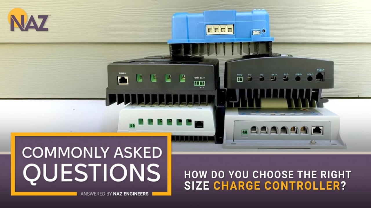 How to Size a Solar Charge Controller | Commonly Asked Questions - YouTube