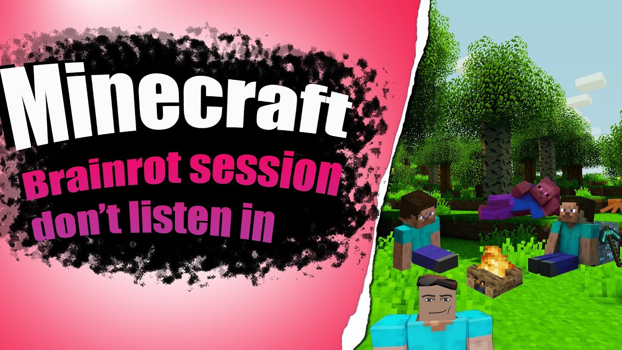 Minecraft Funny Moments: Epic Brainrot Session! - YouTube