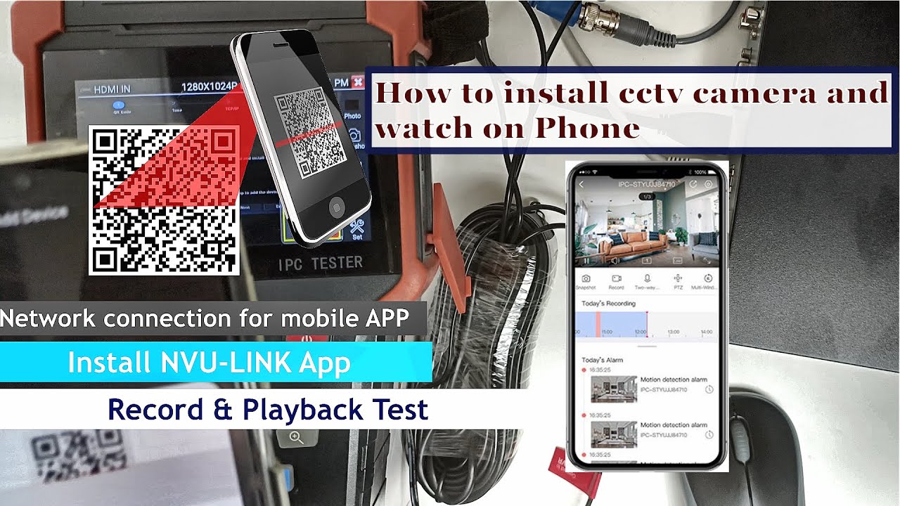 UNV DVR (Beginners guide) UNV-LINK App phone Set-up for remote view ...