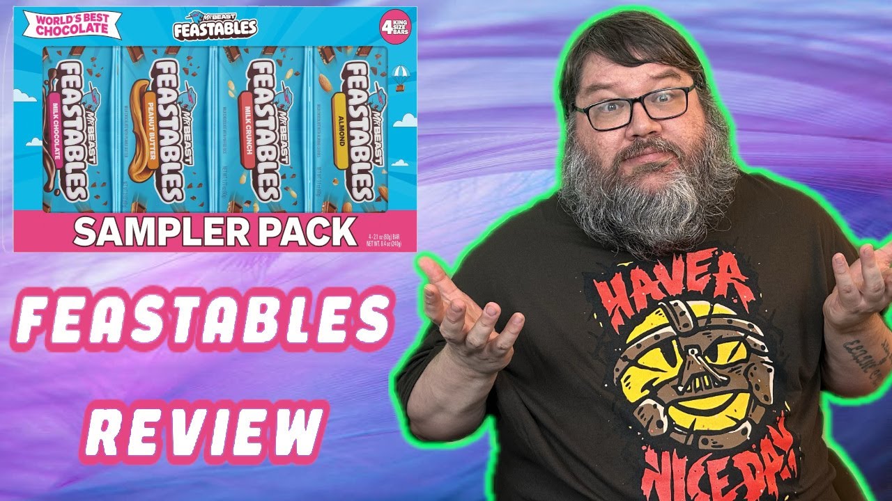 Reviewing Feastables Sampler Pack - YouTube