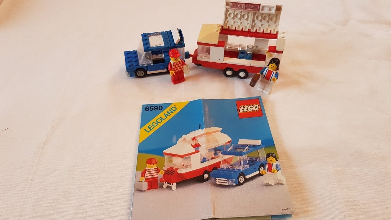 Lego 6590 Vacation Camper Speedbuild and Review - YouTube