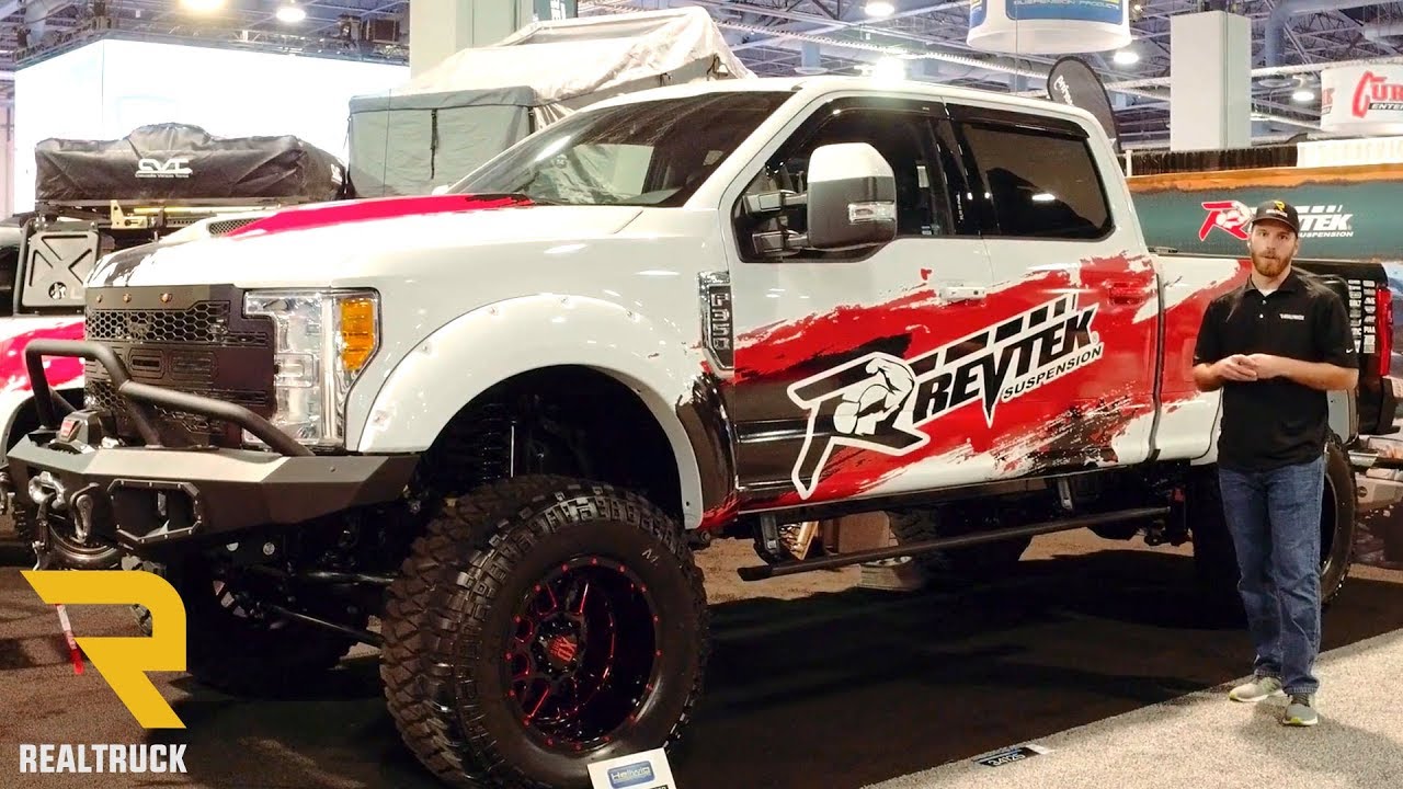 Revtek 2017 Ford Super Duty Custom Build Truck | SEMA 2017 - YouTube