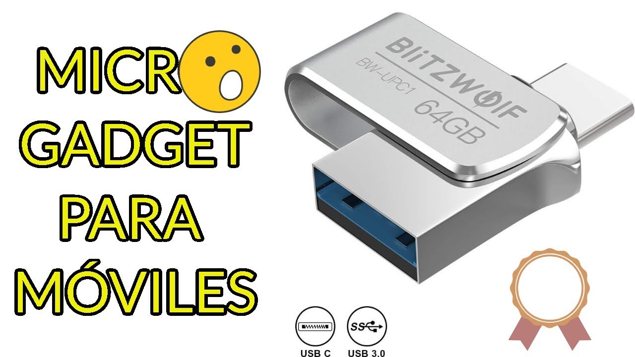 🥇🥇 El MICRO GADGET definitivo para móviles (con USB Tipo C) 🥇🥇 - YouTube