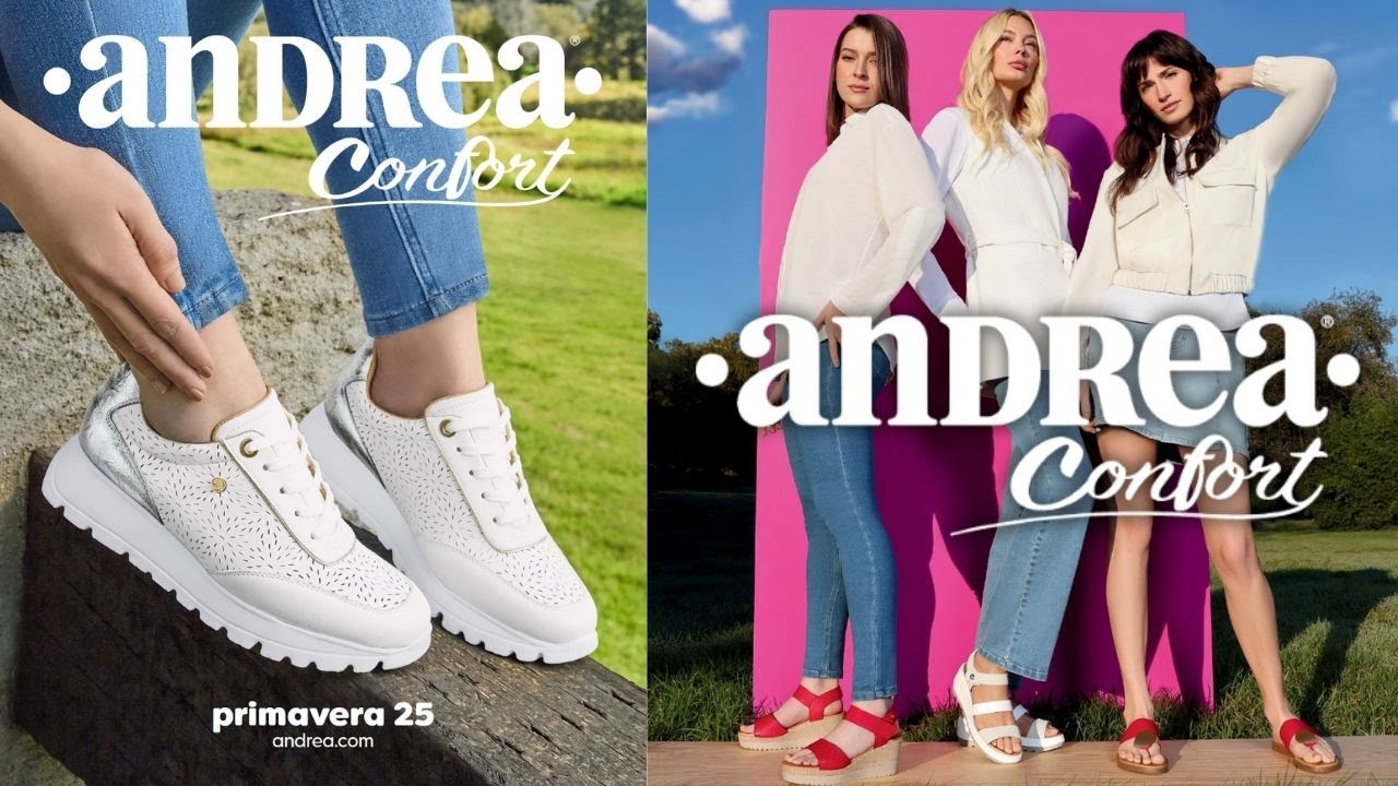 🩰Catálogo ANDREA Confort Primavera 2025🥿 - YouTube
