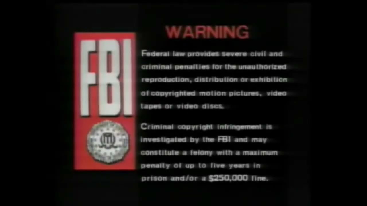 PolyGram Video Warning Screen (1990-1993) - YouTube