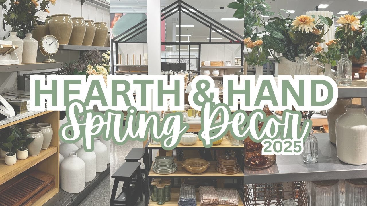 HEARTH AND HAND SPRING 2025 || NEW Target Shop With Me || LOVE THIS ...