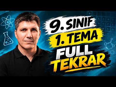1. Temayı Bitiriyoruz! | 9. Sınıf Kimya FULL Tekrar