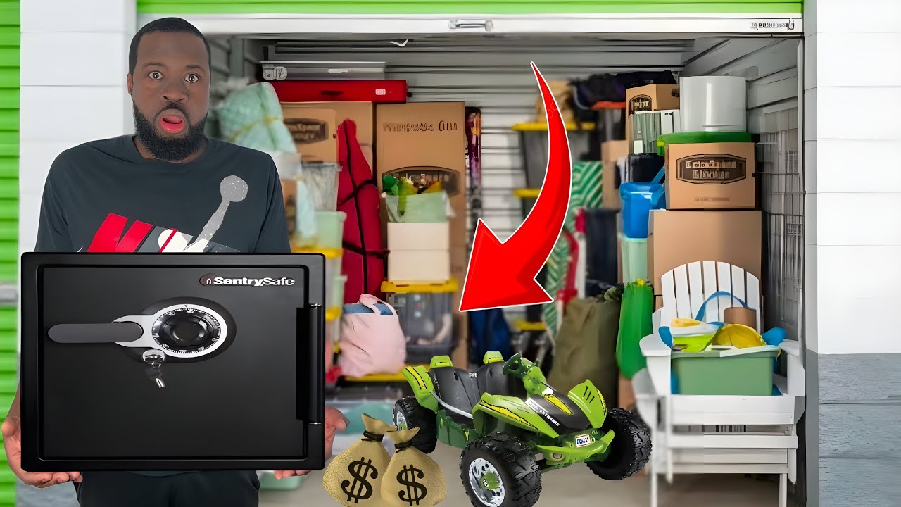 SAFE FOUND!!! This $390 Abandoned Storage Unit Was Like Christmas ...
