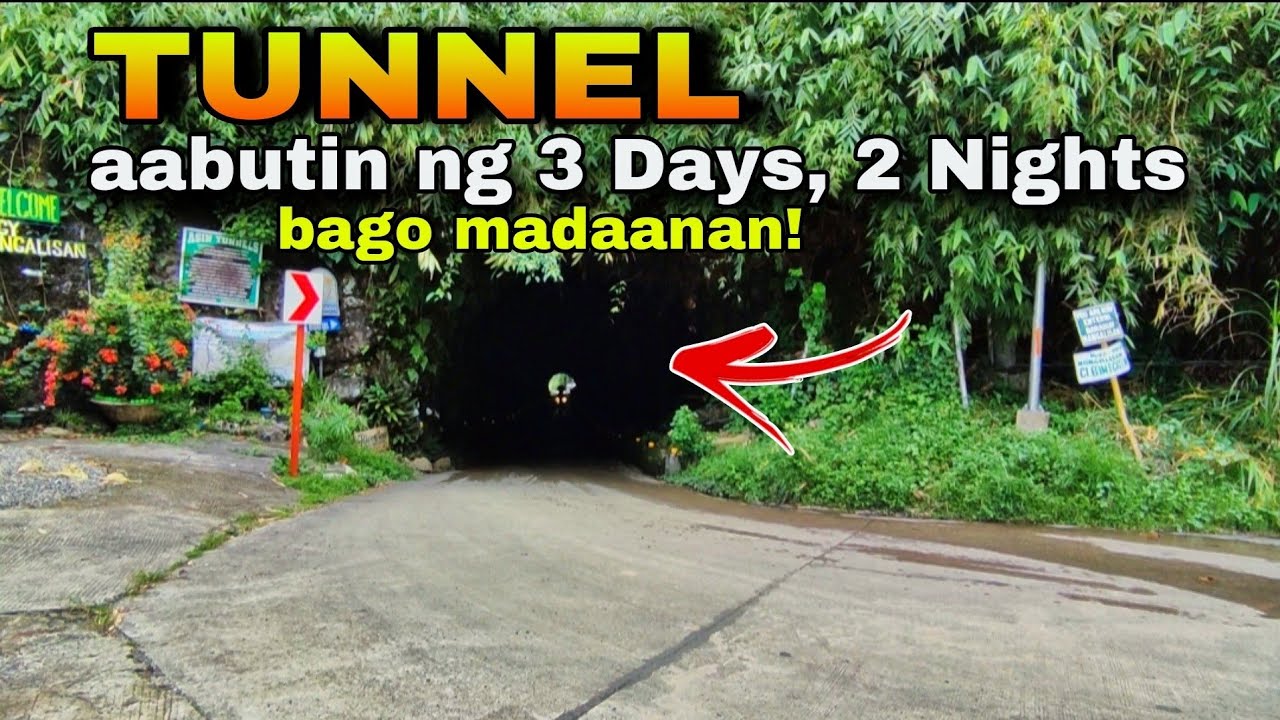 🏍️ ASIN TUNNEL IN TUBA, BENGUET | ANDUYAN BRIDGE | ASIN TUNNEL BAGUIO ...