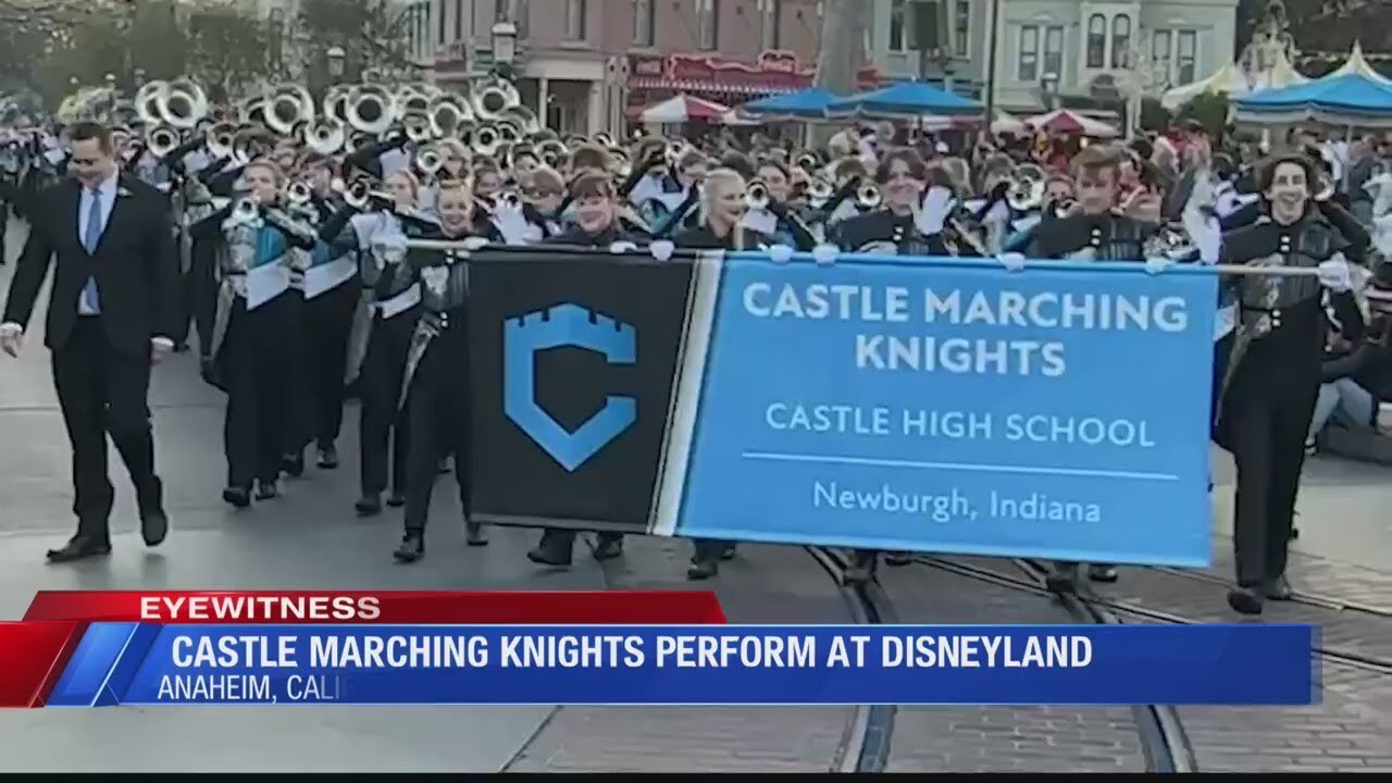Castle Band at Disneyland - YouTube