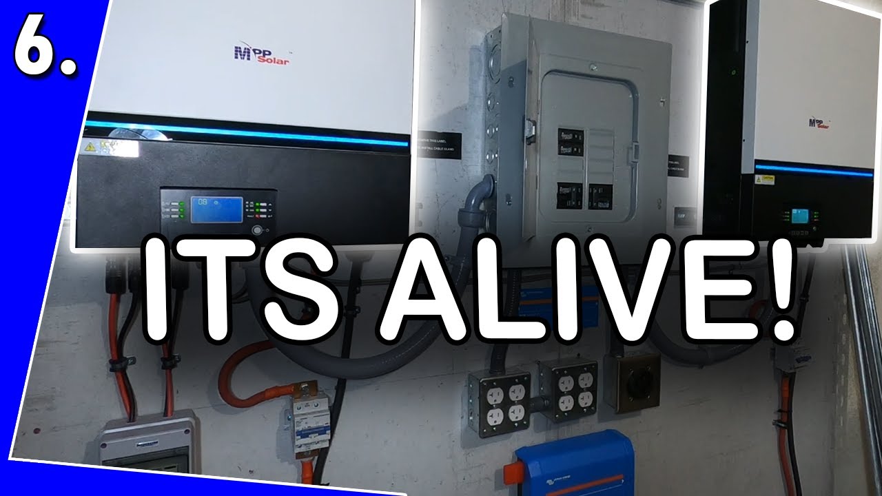 Configuring The Inverters For Split-Phase Operation. - YouTube
