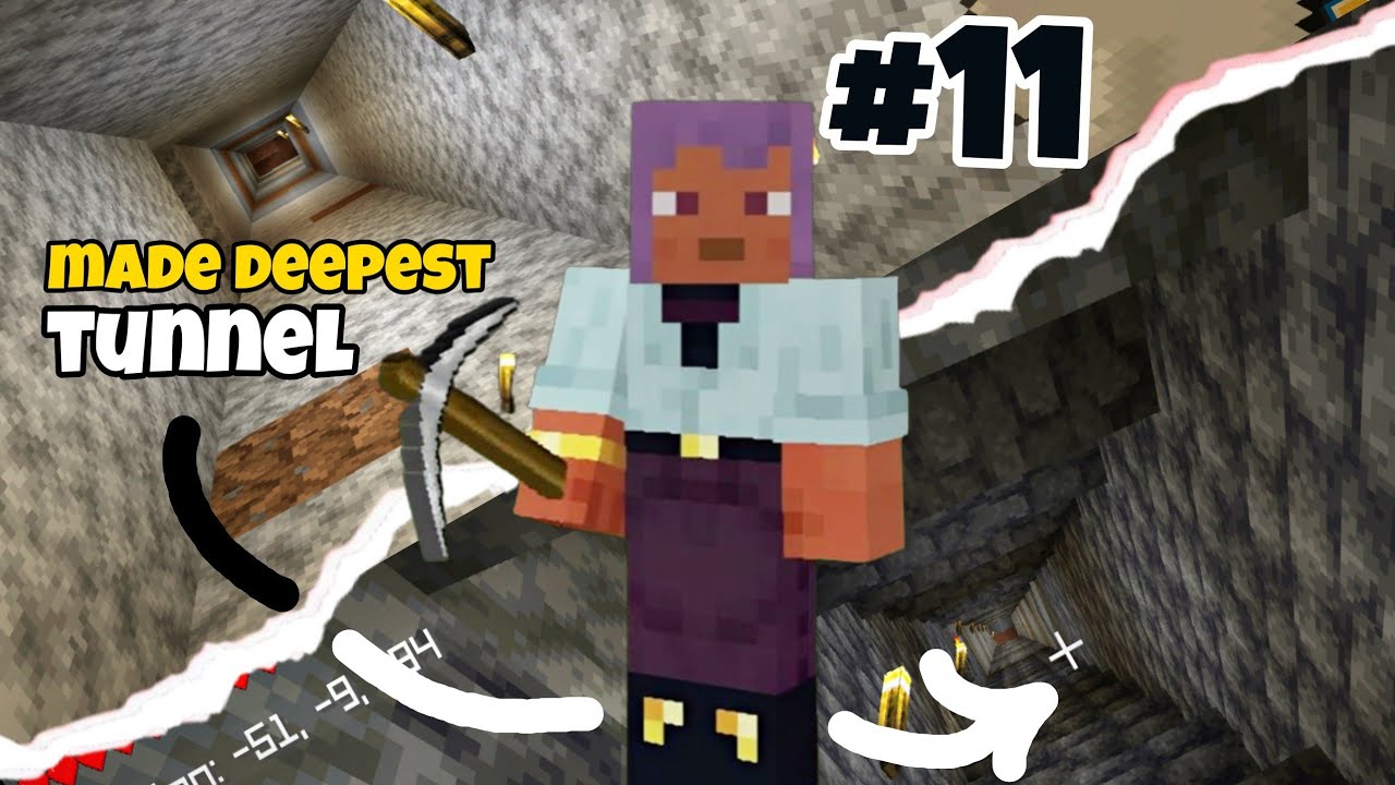 🔥🔥I MADE DEEPEST TINNEL IN MINECRAFT WORLD | MINECRAFT GAMEPLAY - YouTube