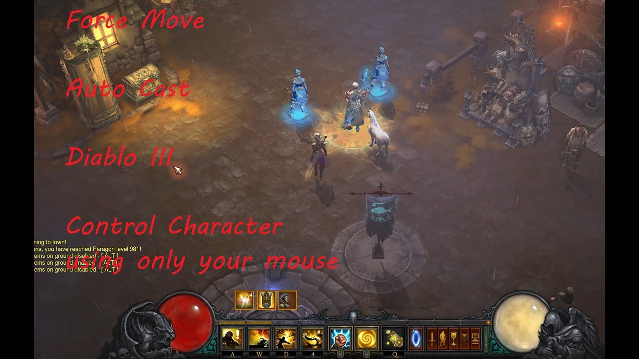 Diablo 3 Auto Cast and Force Move using Macros. - YouTube
