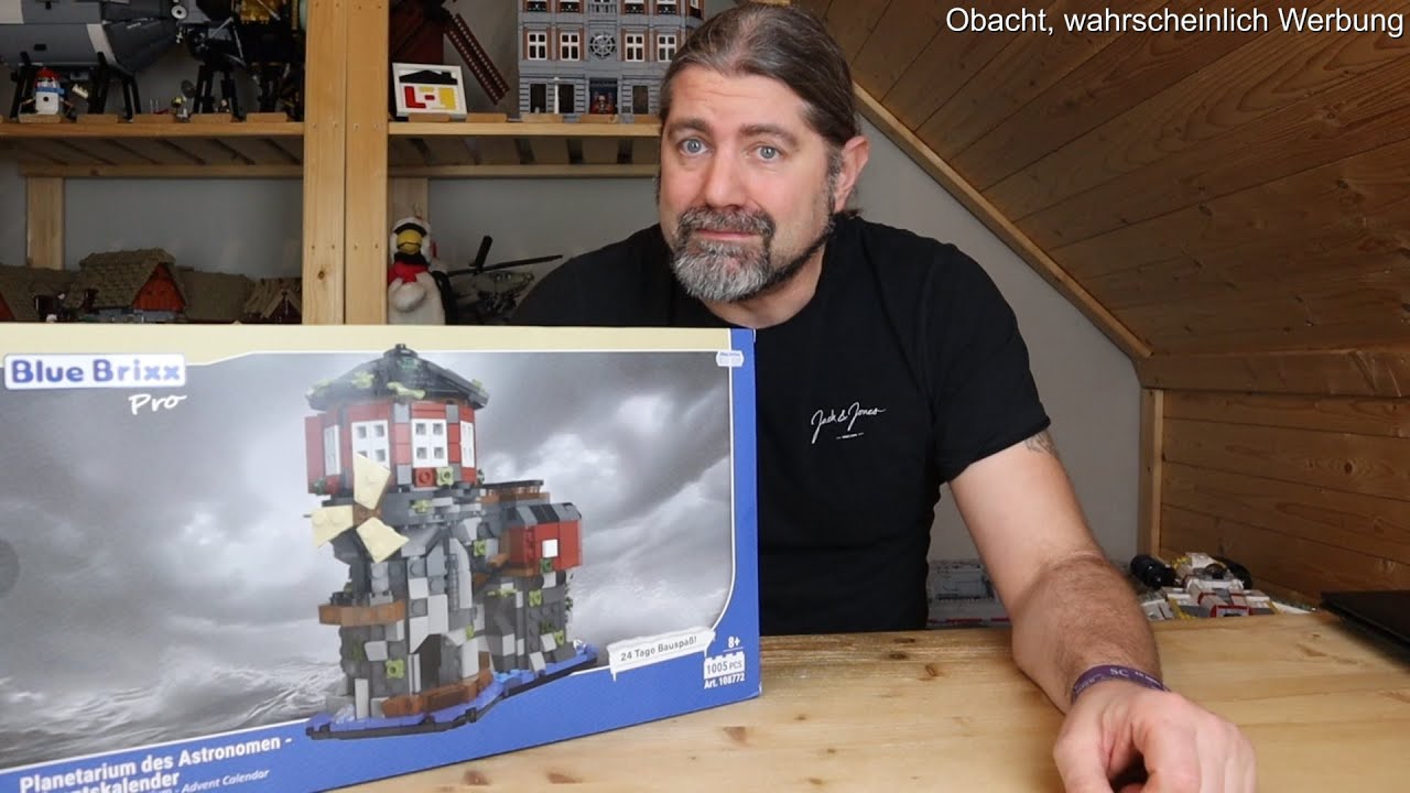 Adventskalender - BlueBrixx 108772 - Planetarium des Astronomen - 18 ...