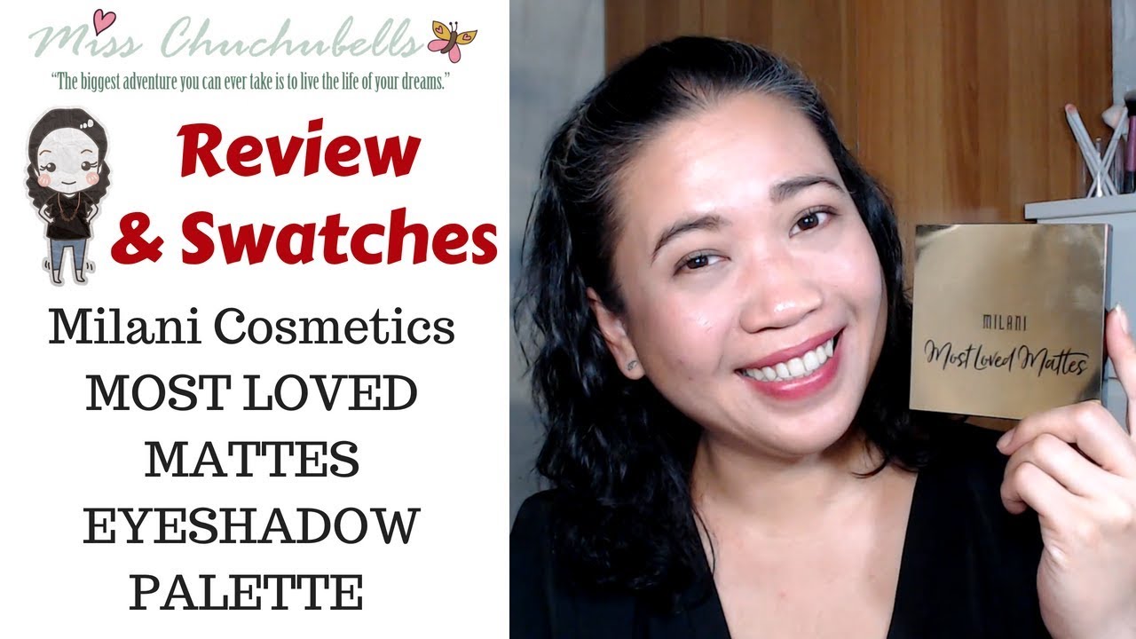 MOST LOVED MATTES EYESHADOW PALETTE – Milani Cosmetics - YouTube