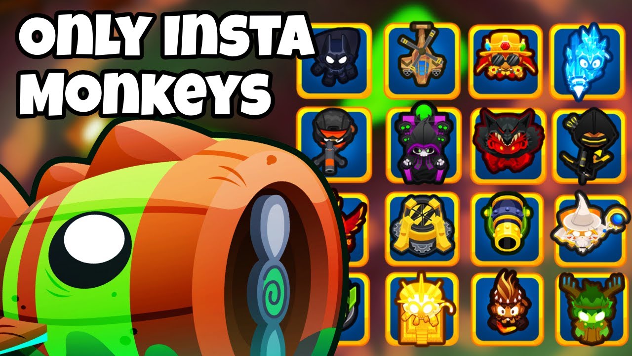 Can You Beat Bloonarius Using ONLY Insta Monkey's in Bloons TD 6 - YouTube