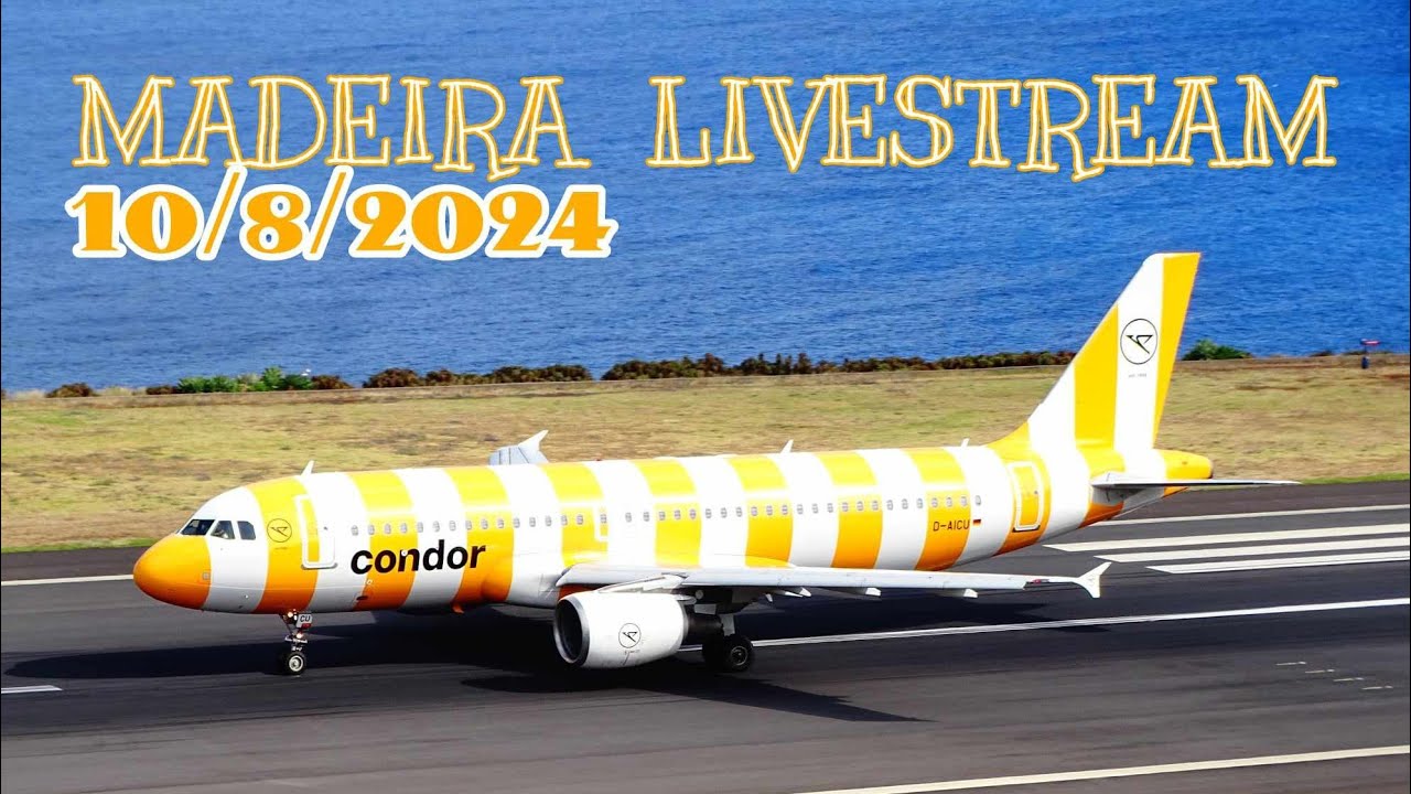 LIVE MADEIRA AIRPORT FNC - YouTube
