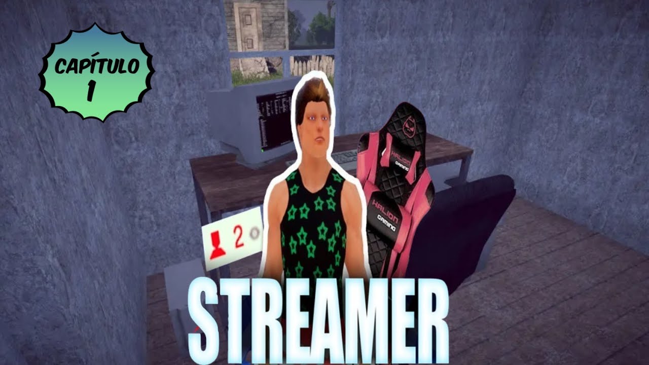 MI COMIENZO COMO UN STREAMER FAMOSO |streamer life simulator| - YouTube