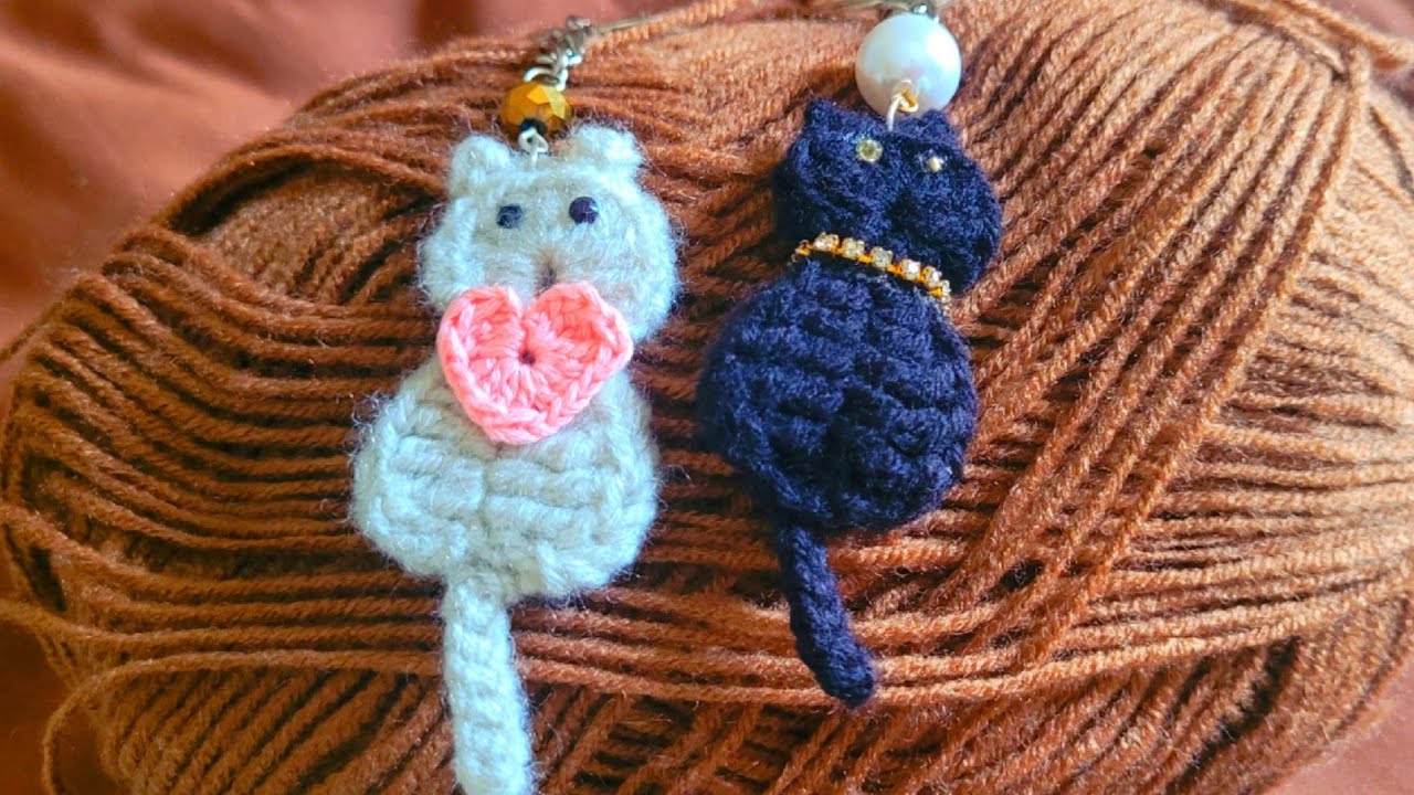 Cute couple key chain idea from crochet,Diy, Handmade,Easy crochet ...
