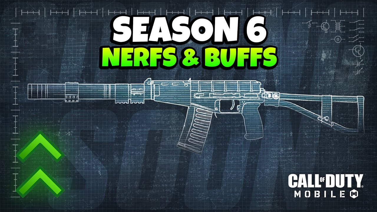 Nerfs & Buffs in Season 6 COD Mobile - S6 Weapon Balances CODM - YouTube
