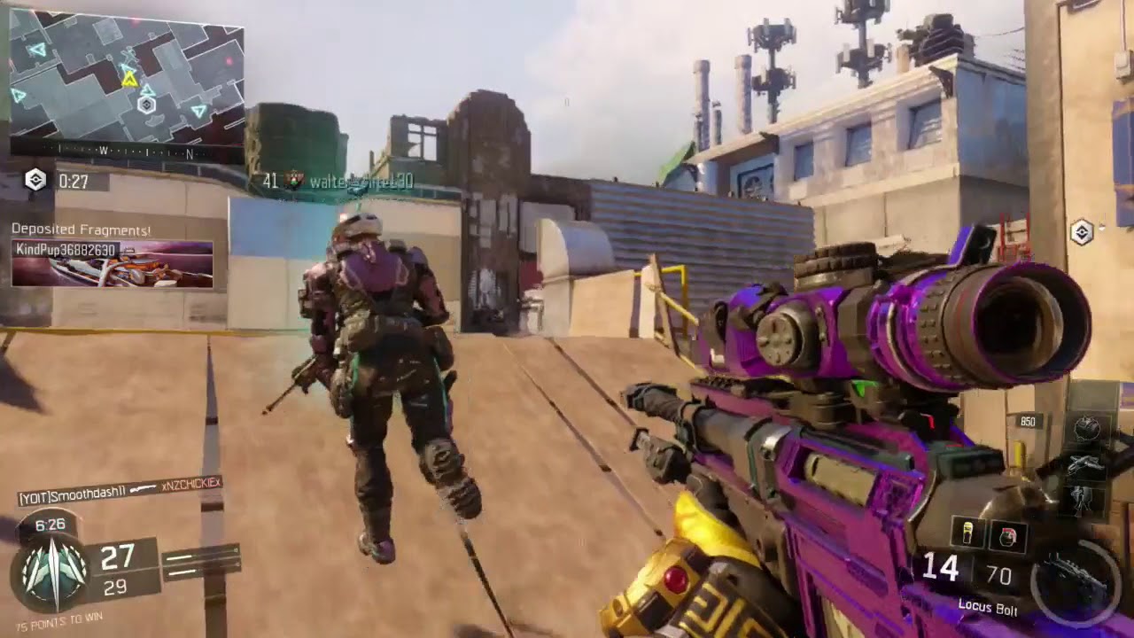 bo3 sniper gameplay - YouTube