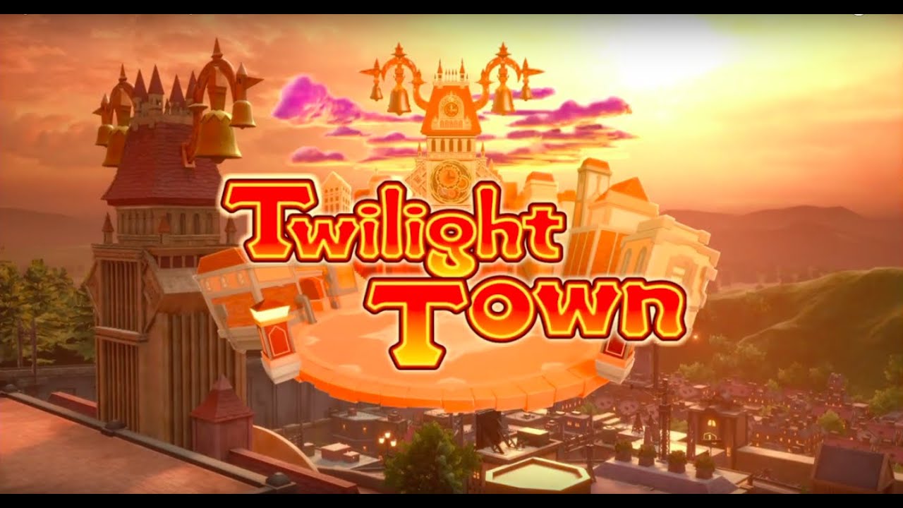 Kingdom Hearts 3 - Twilight Town First Arrival Cutscene and Battles ...