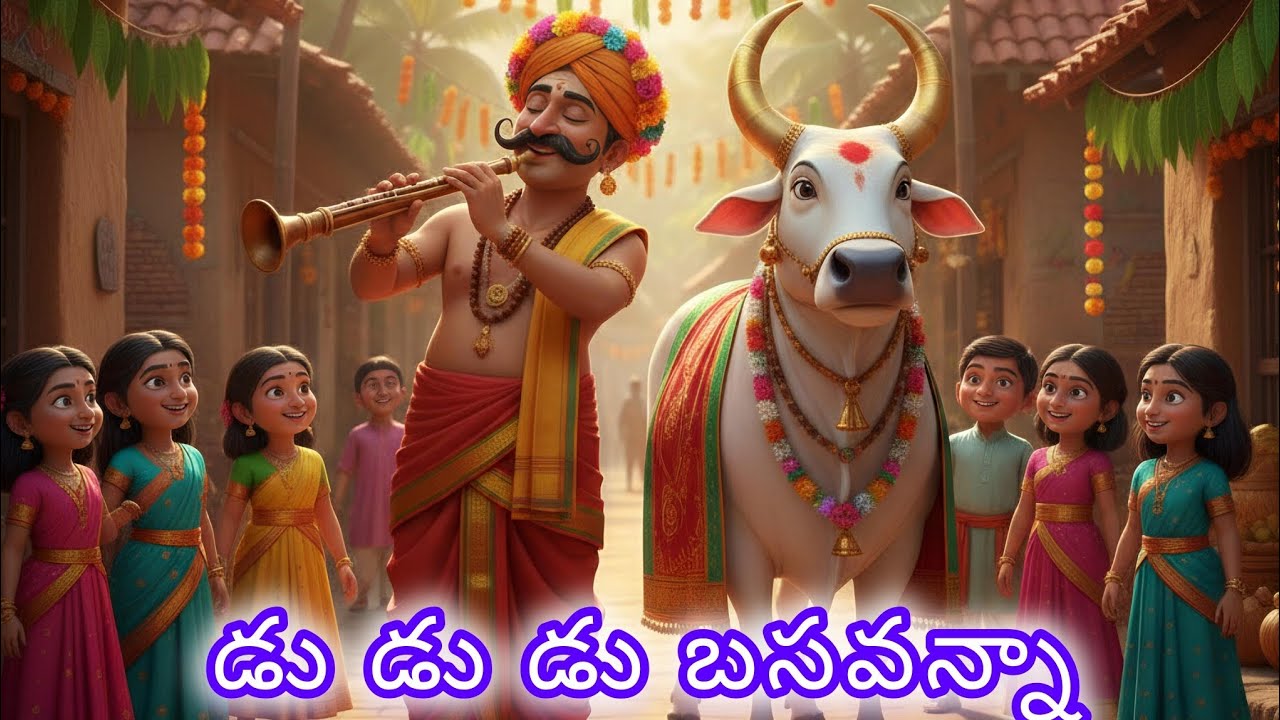 Du Du Du Basavanna Telugu Rhyme | డు డు డు బసవన్నా | Latest Telugu Kids ...