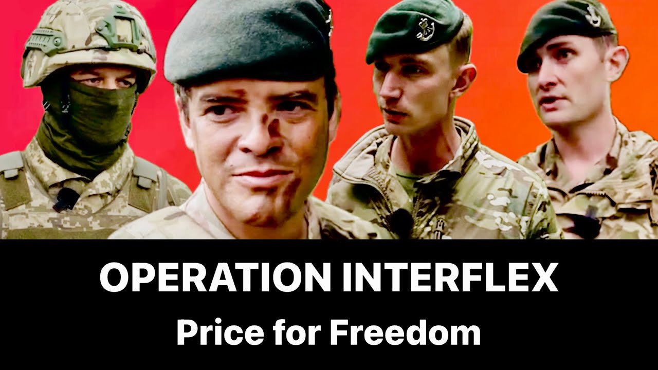 British instructors and Ukrainian soldiers on training & preparations ...