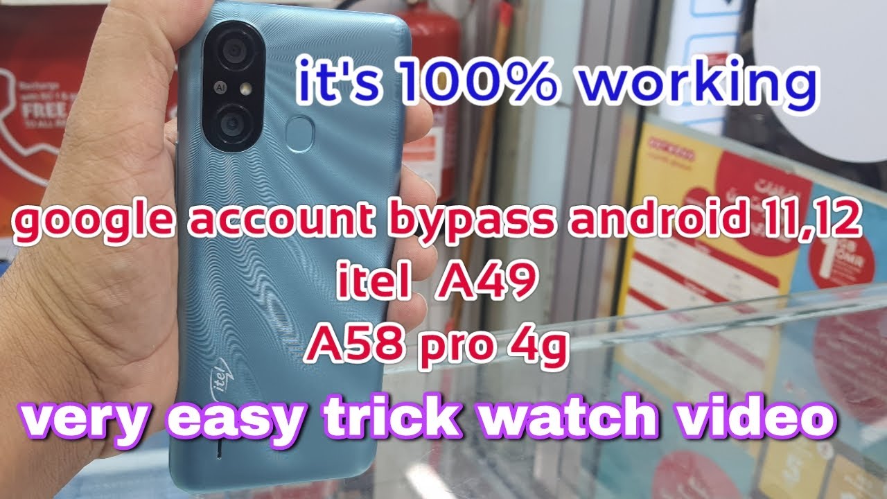 Itel A49 and all itel models hard reset and google account bypass ...