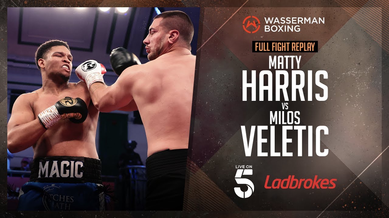 FULL FIGHT: MATTY HARRIS V MILOS VELETIC | FASTEST HEAVYWEIGHT KO THIS ...