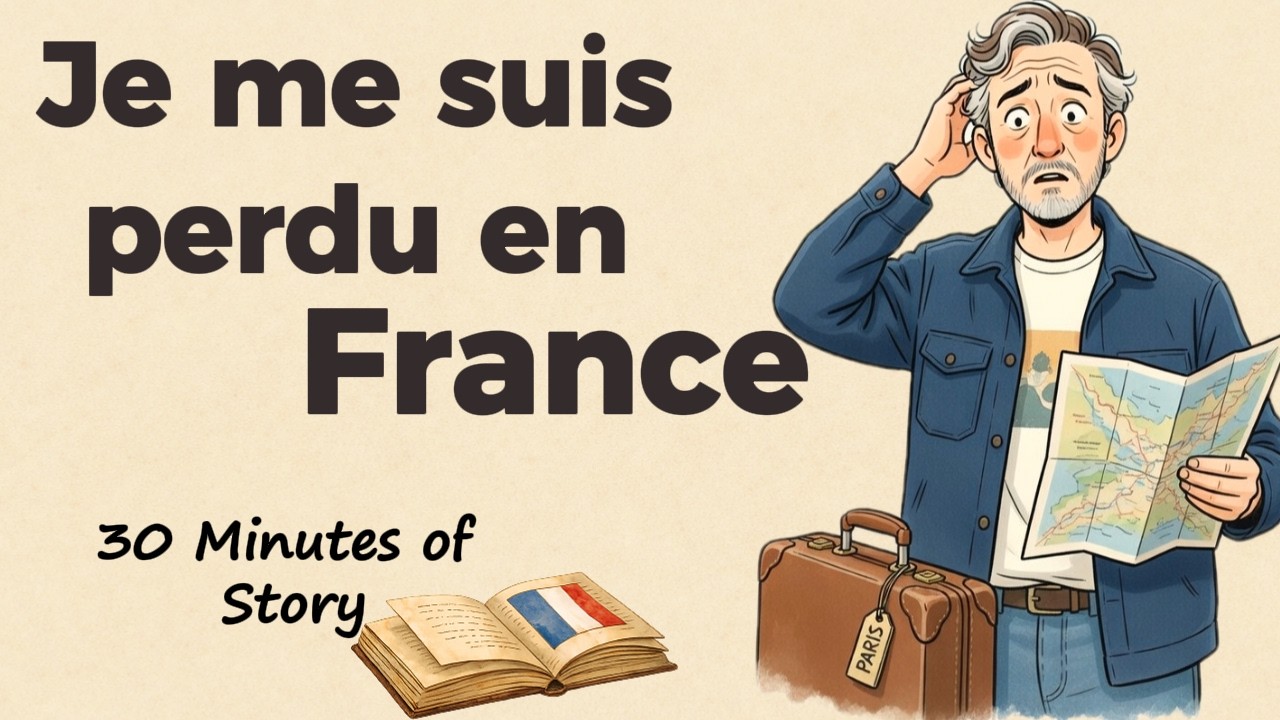 I Got Lost in France | French Story for Beginners - YouTube