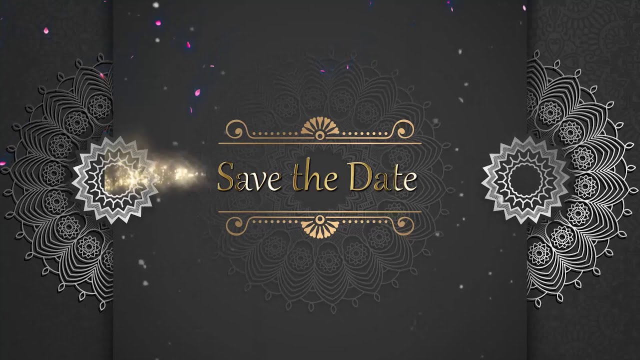 Free wedding invitation background without text video/free green screen ...