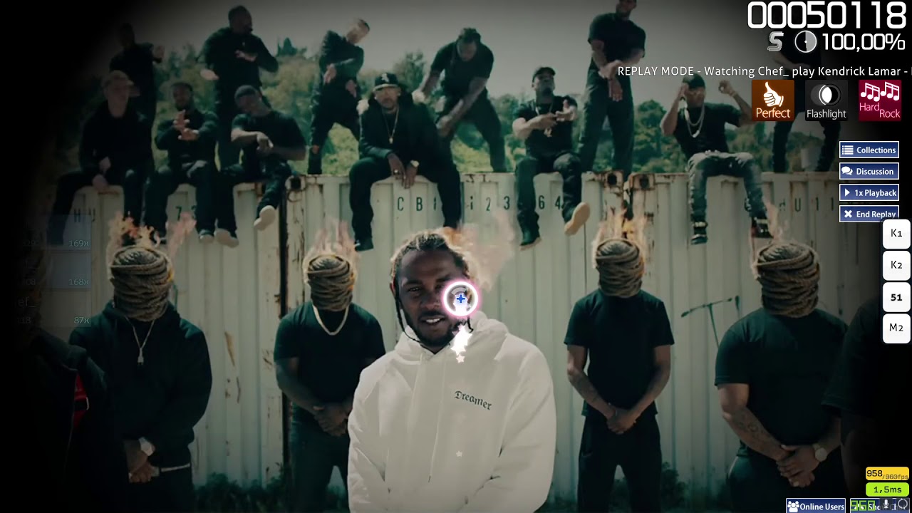 osu! - Humble., Kendrick Lamar [Easy] Mods: Perfect, Flashlight, Hard ...