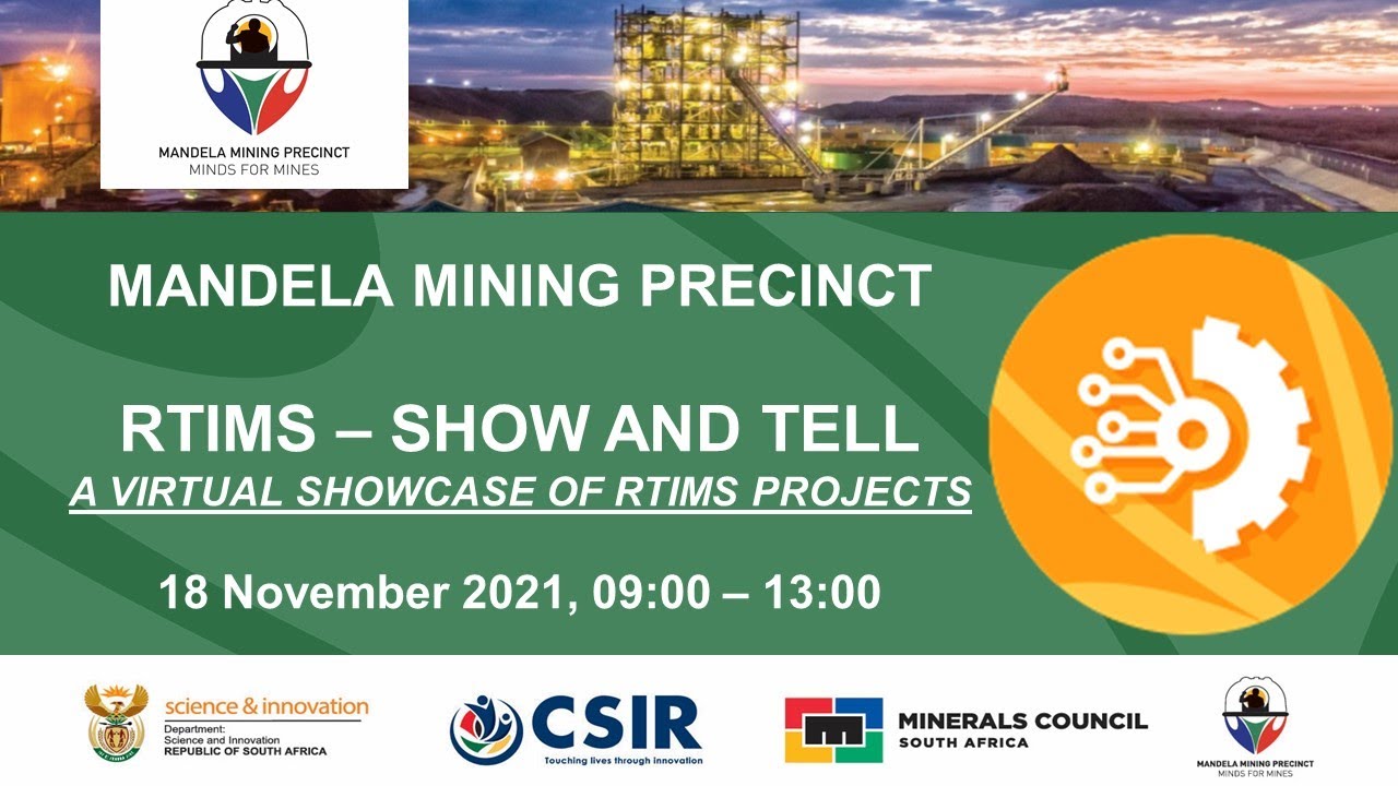 RTIMS – Show and Tell: A Virtual Showcase of RTIMS Projects, 18 ...