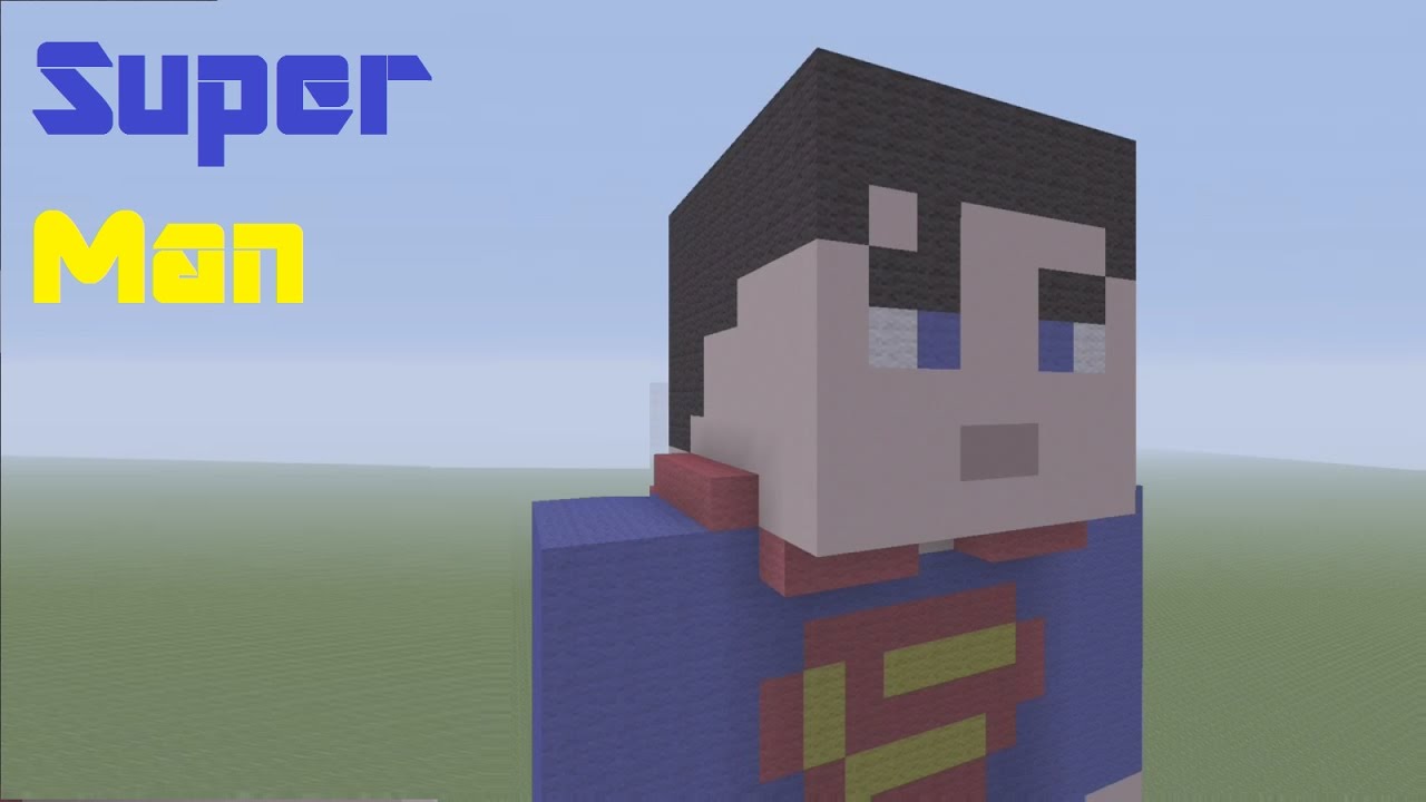 Minecraft | How to Make Superman! - YouTube