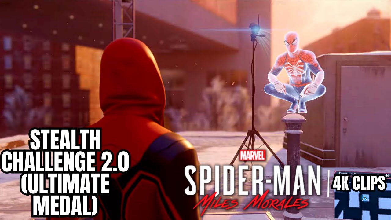 Stealth Challenge 2.0 (Ultimate Medal) | Marvel's Spider-Man: Miles ...
