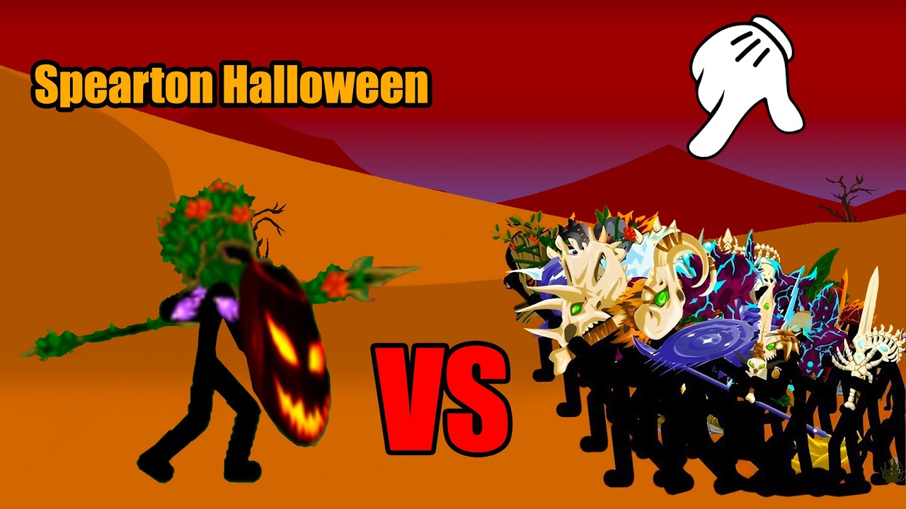 Spearton Halloween & Toxophilite Leader Vs All Skins Units Army ...