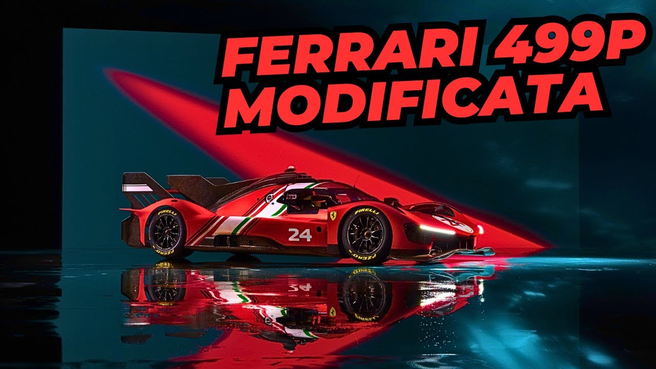 Ferrari 499P Modificata | Inspirada no vencedor das 24 Horas de Le Mans ...