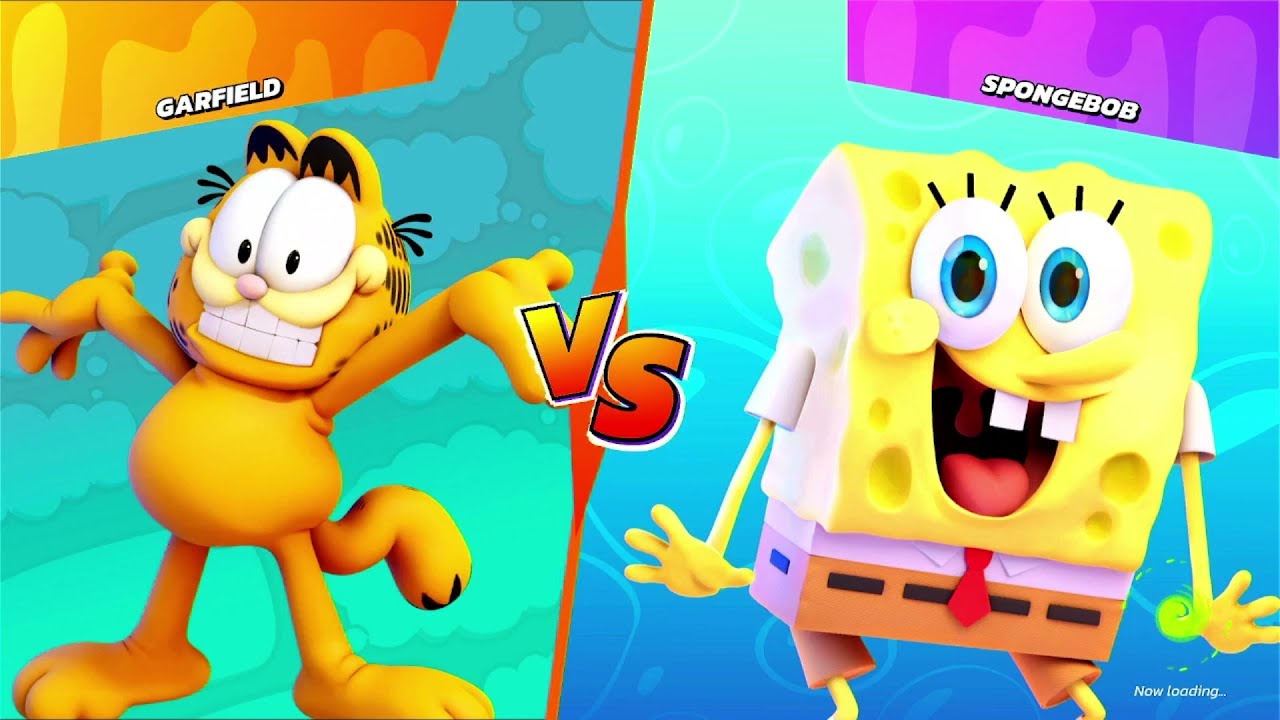 Nickelodeon All-Star Brawl | Garfield VS SpongeBob - YouTube